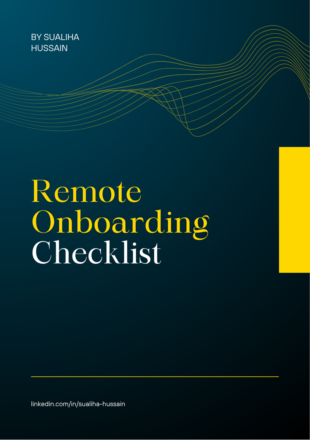 Remote Onboarding Checklist