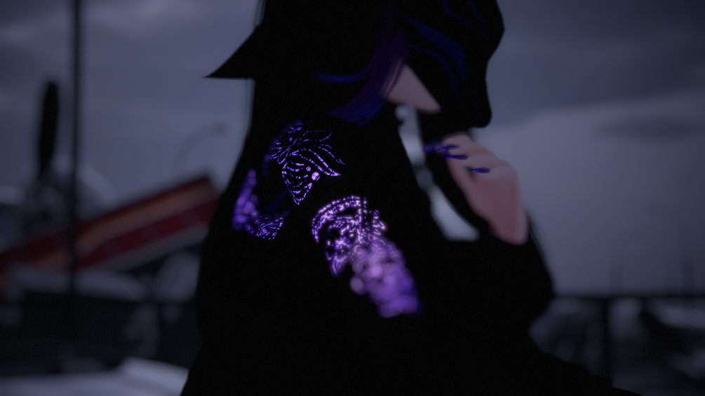 Amethyst the goth kitsune (pc only)