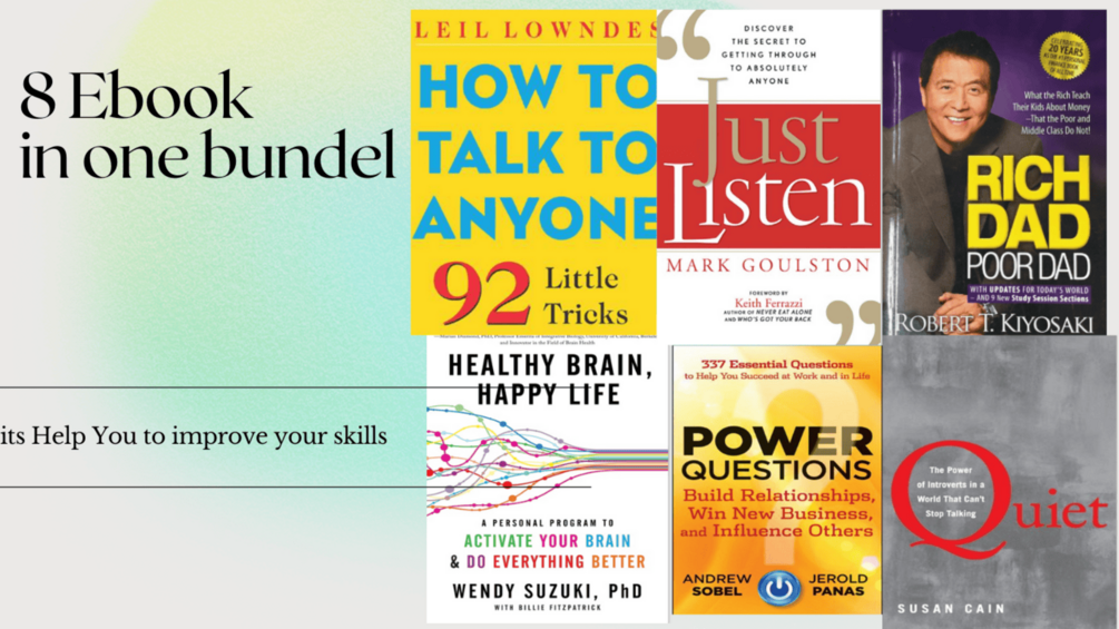8 Ebook bundel how to improve your skills