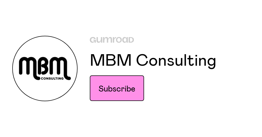 MBM Consulting