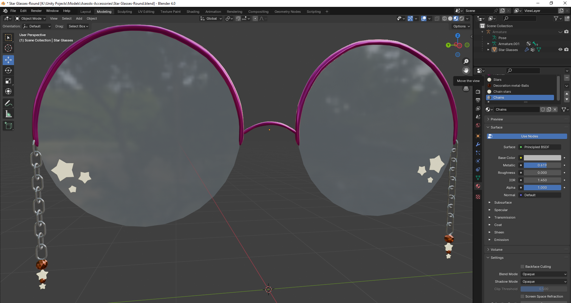 Star Glasses-Customizable