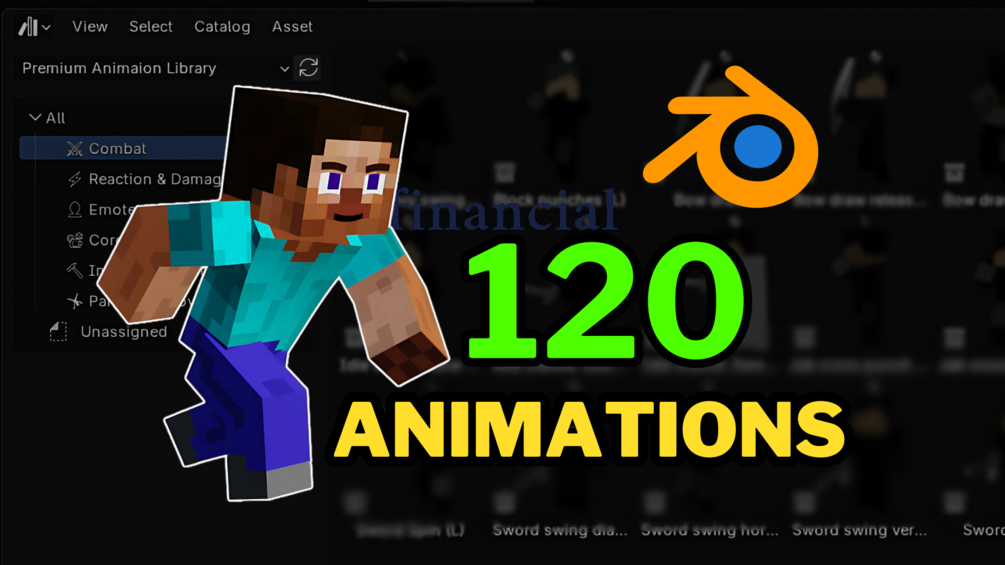 Minecraft Animation Library - PREMIUM (120+ Animations)
