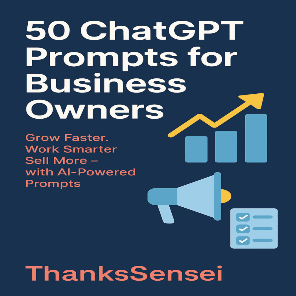 50 ChatGPT Prompts for Business Owners