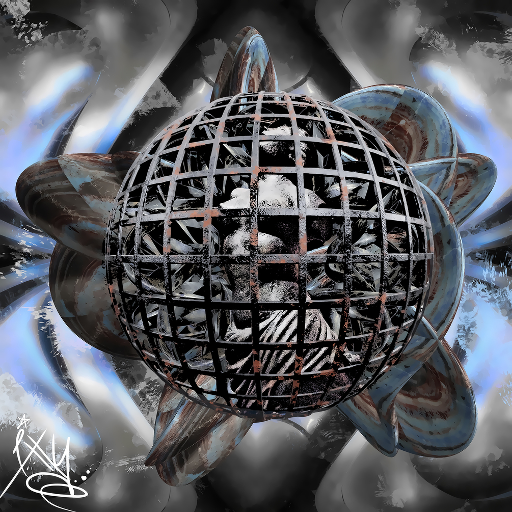 encaged - limited edition signed Art Print - 1 of 100