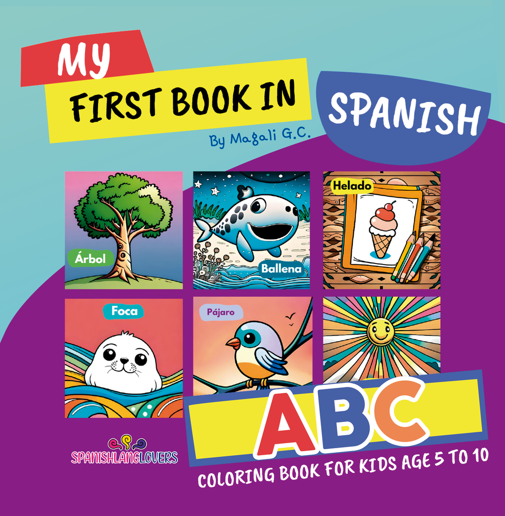 ABC My First Book in Spanish - Coloring Book