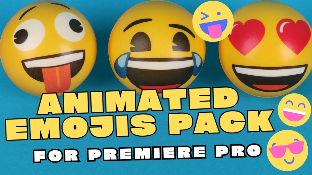Emoticon - Animated Emojis Pack for Premiere Pro