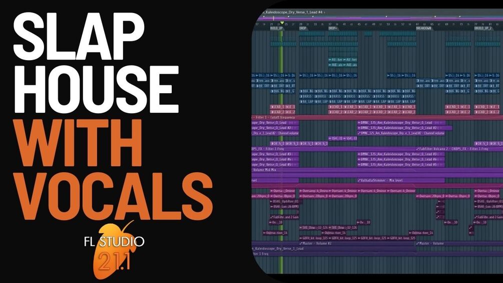 Perfect SLAP HOUSE with VOCALS + FLP FL Studio 21.1 (Kristian Zolko ...
