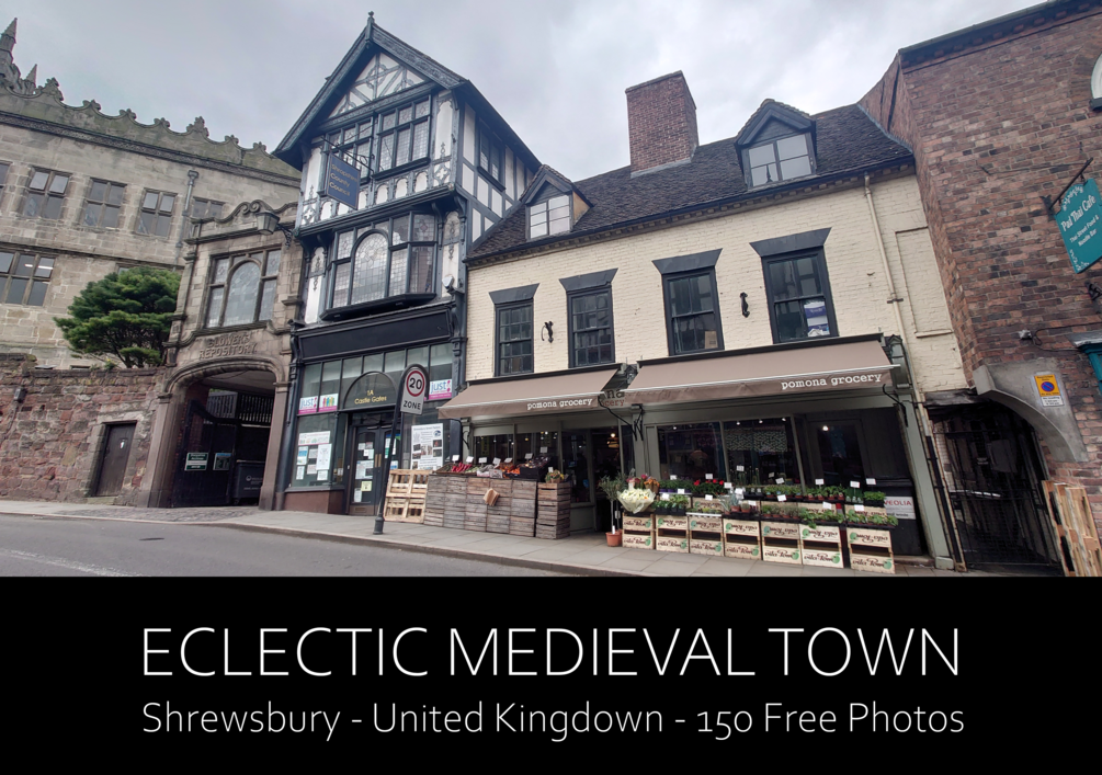 Shrewsbury - Eclectic Medieval Town