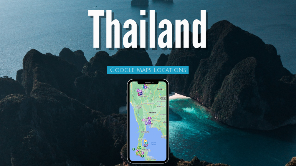 Google Maps Pins Thailand (🇬🇧)
