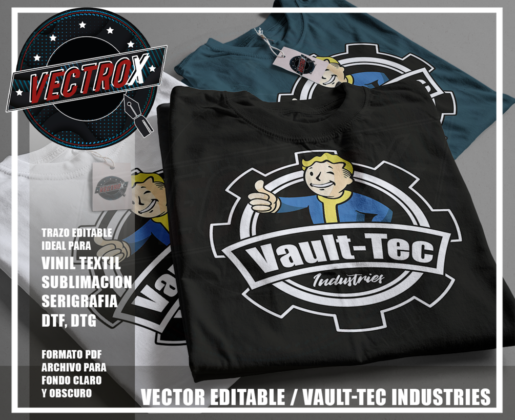 Vector Editable - Vault-Tec Industries