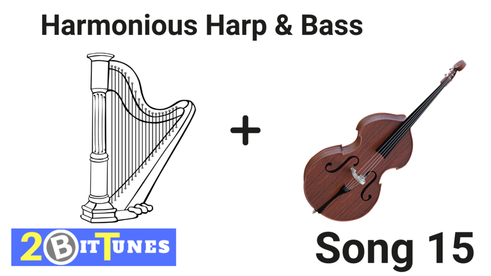Royalty Free Music - Harmonious Harp & Bass - Song 15