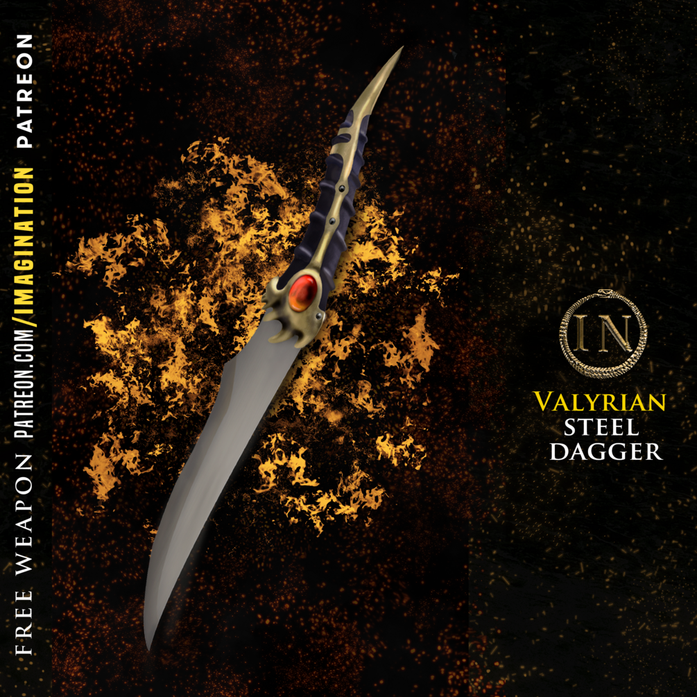 Valyrian steel dagger