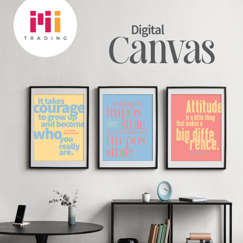 DIGITAL Motivational Canvas / Quotes Canvas / Print Canvas / Wall Art ...