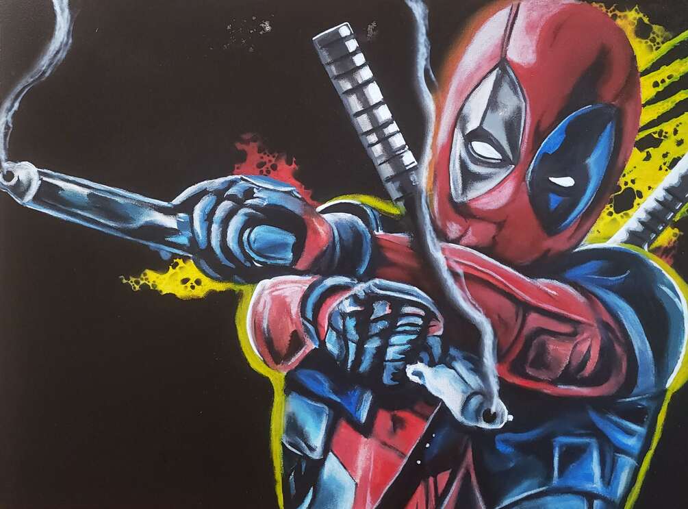 Deadpool Painting