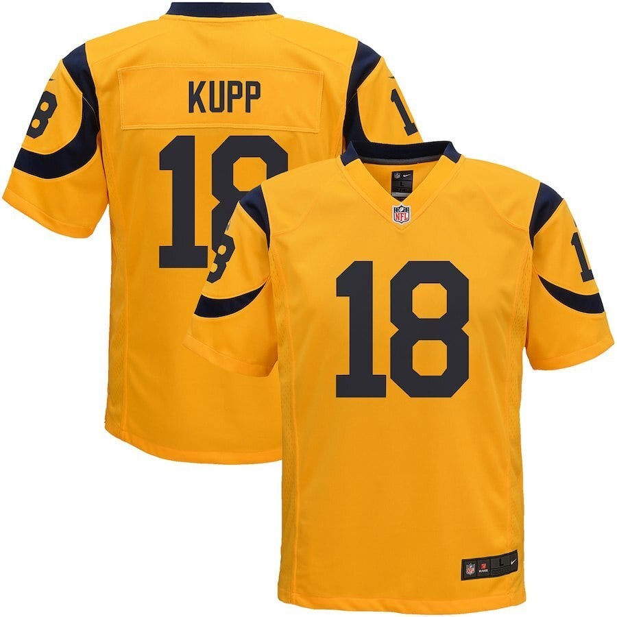 Cooper Kupp Los Angeles Rams Gold Jersey