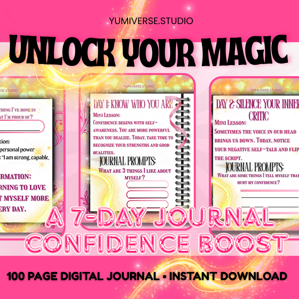 Unlock Your Magic : 7-Day Confidence Journal