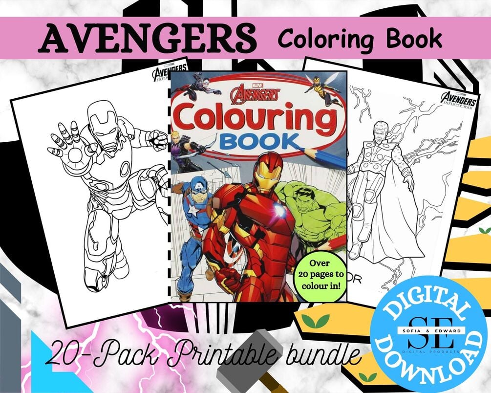 AVENGERS COLORING BOOK