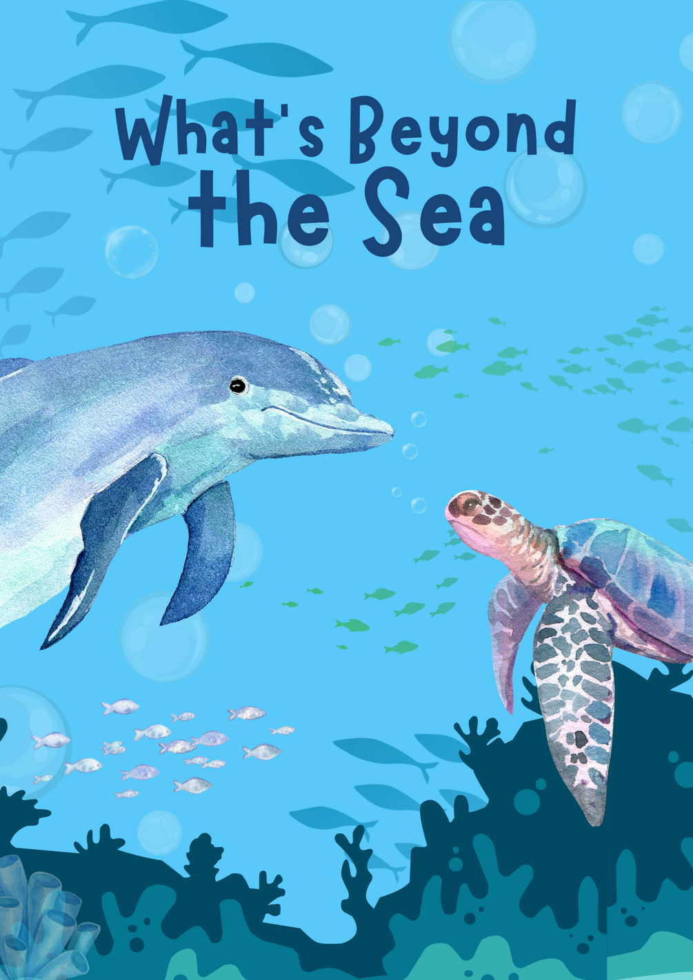 Children Activity Book - What's Beyond the Sea (ABC's)