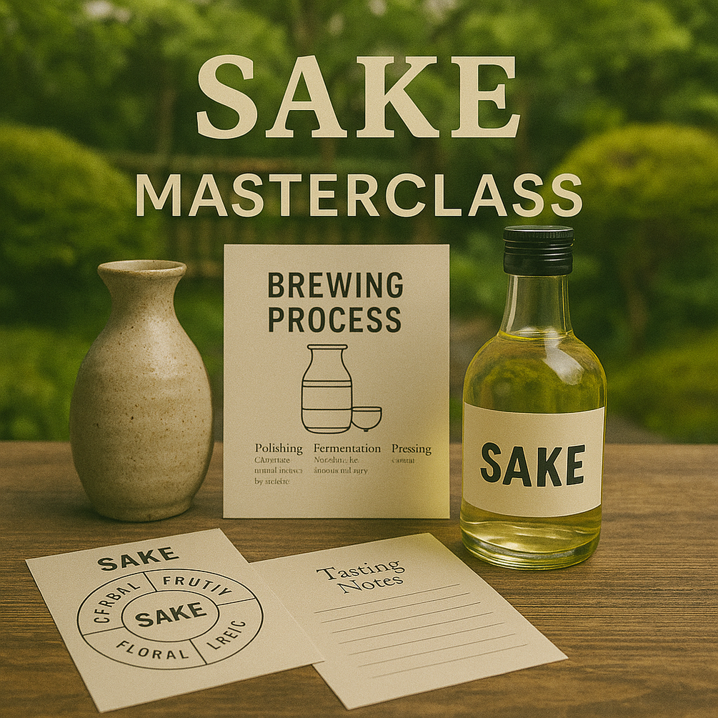 Sake Masterclass Toolkit | Learn the elegance, ritual, and flavor ...