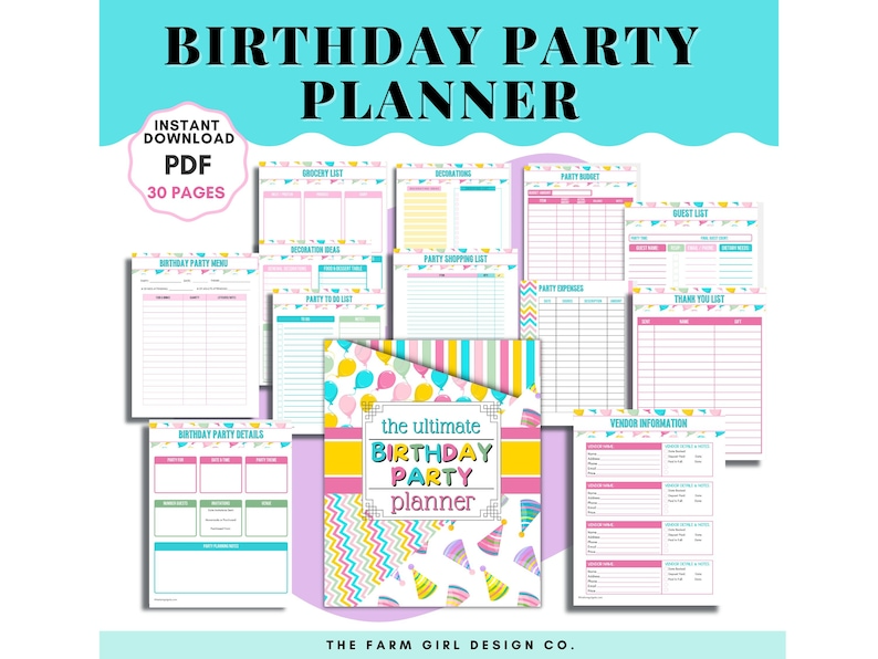 Birthday Party Planner