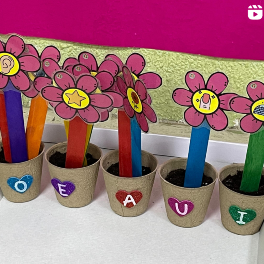 FLORES VOCALES PARA MACETAS PRIMAVERALES
