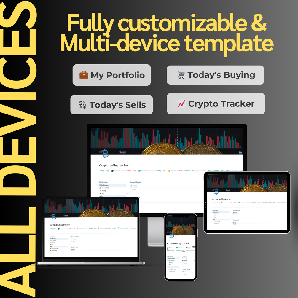 Crypto Trading Tracker Template Notion