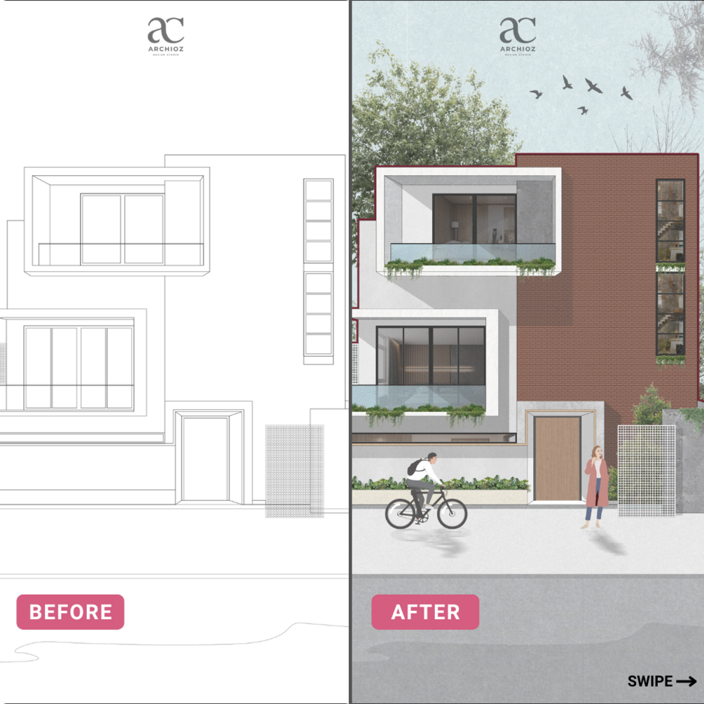 Master Exterior Illustration Renders in Photoshop – A Beginner-Friendly ...