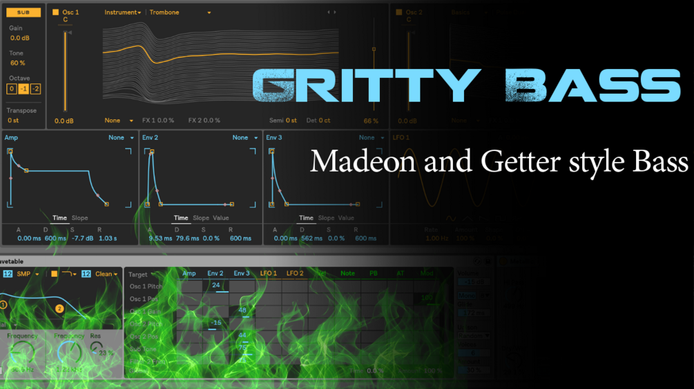 Formant Gritty Bass - Wavetable Preset