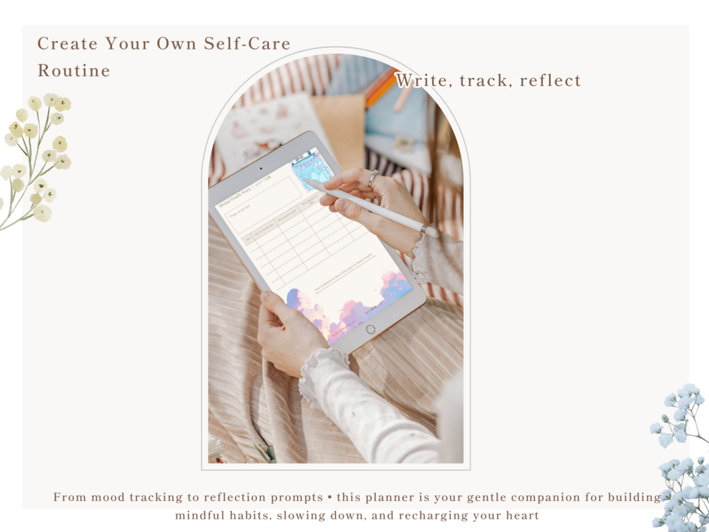 Self-Care Journey Planner | 31-Page Digital Bundle for Wellness ...