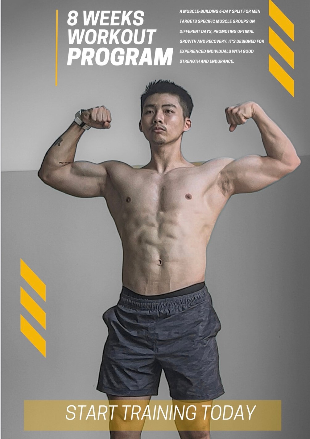 8 Weeks Workout Program “Gain Lean Muscle and Lose Fat”