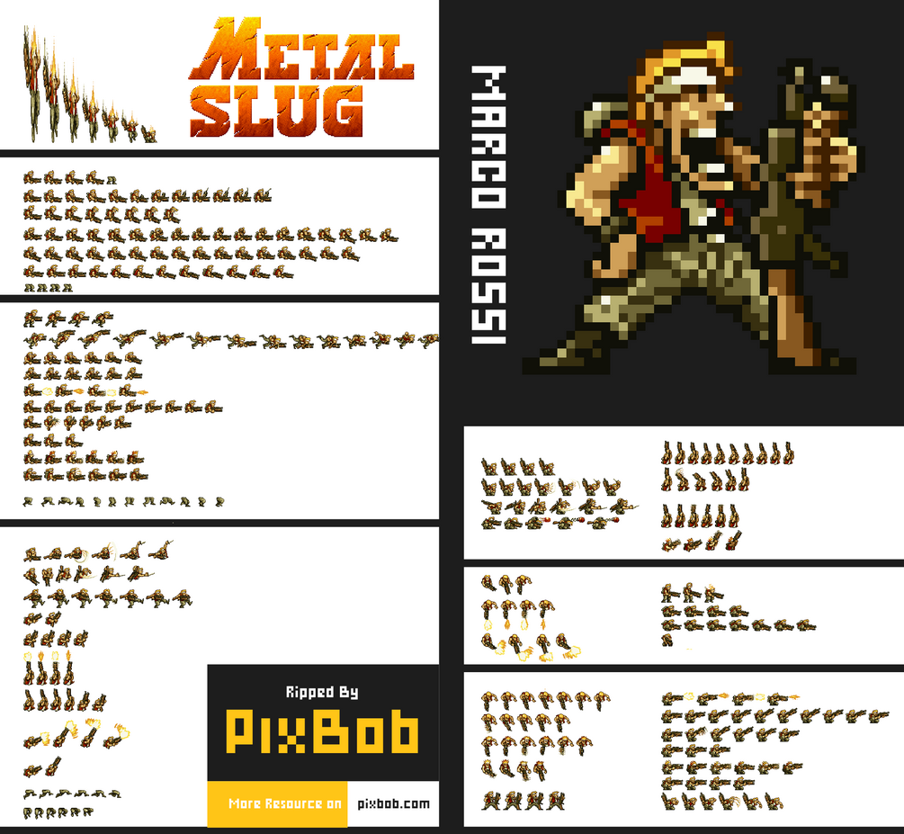 Metal Slug Custom Sprites/metal Slug Sprites