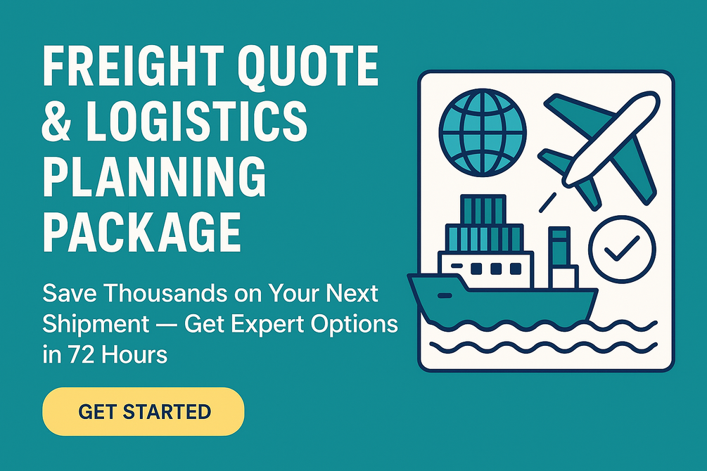 Freight Quote and Logistics Planning Package