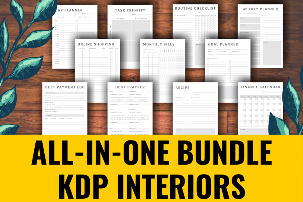 All-In-One Amazon KDP Interiors Bundle