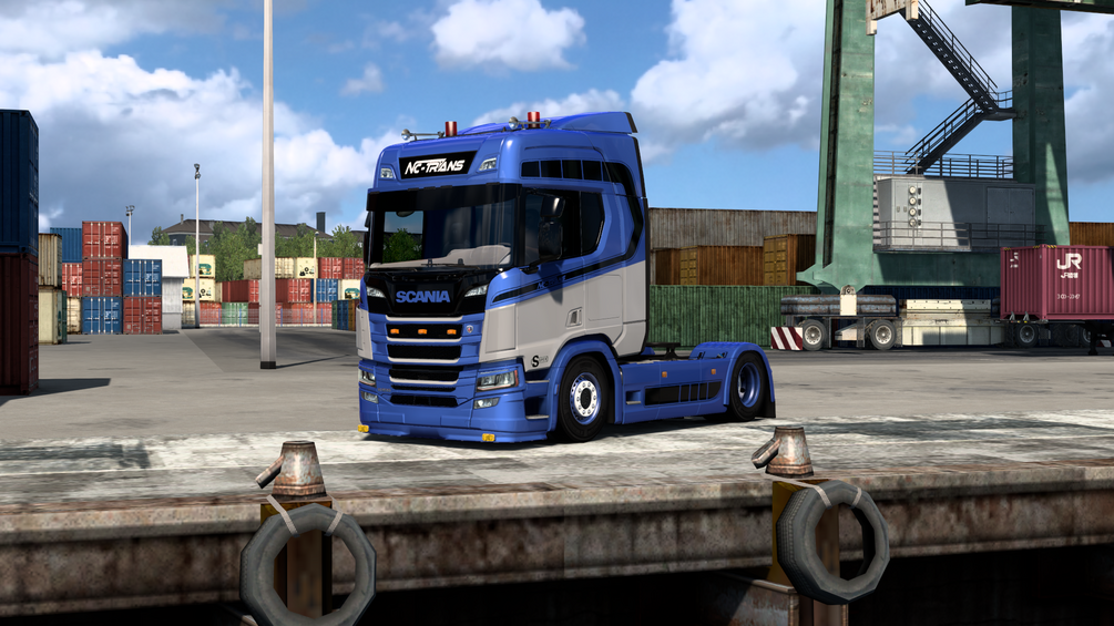 NC trans 4 skin For scania NG