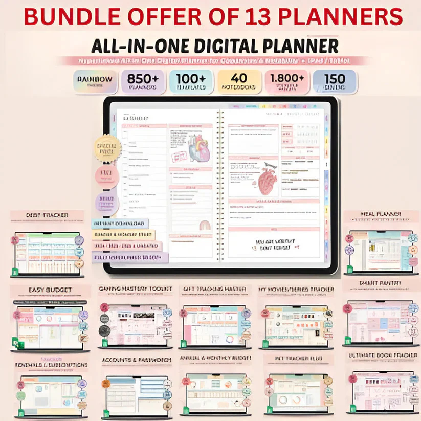 The Total Life Planner: 13 Tools in One Powerful System