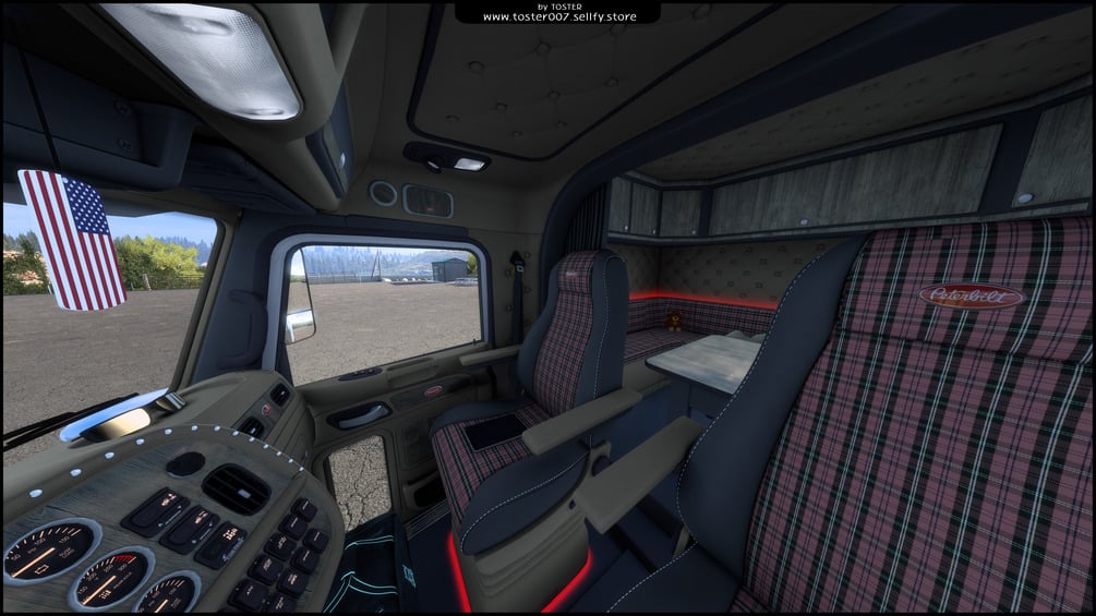 Interior Peterbilt 389 Custom ATS #2 OTHER COLORS