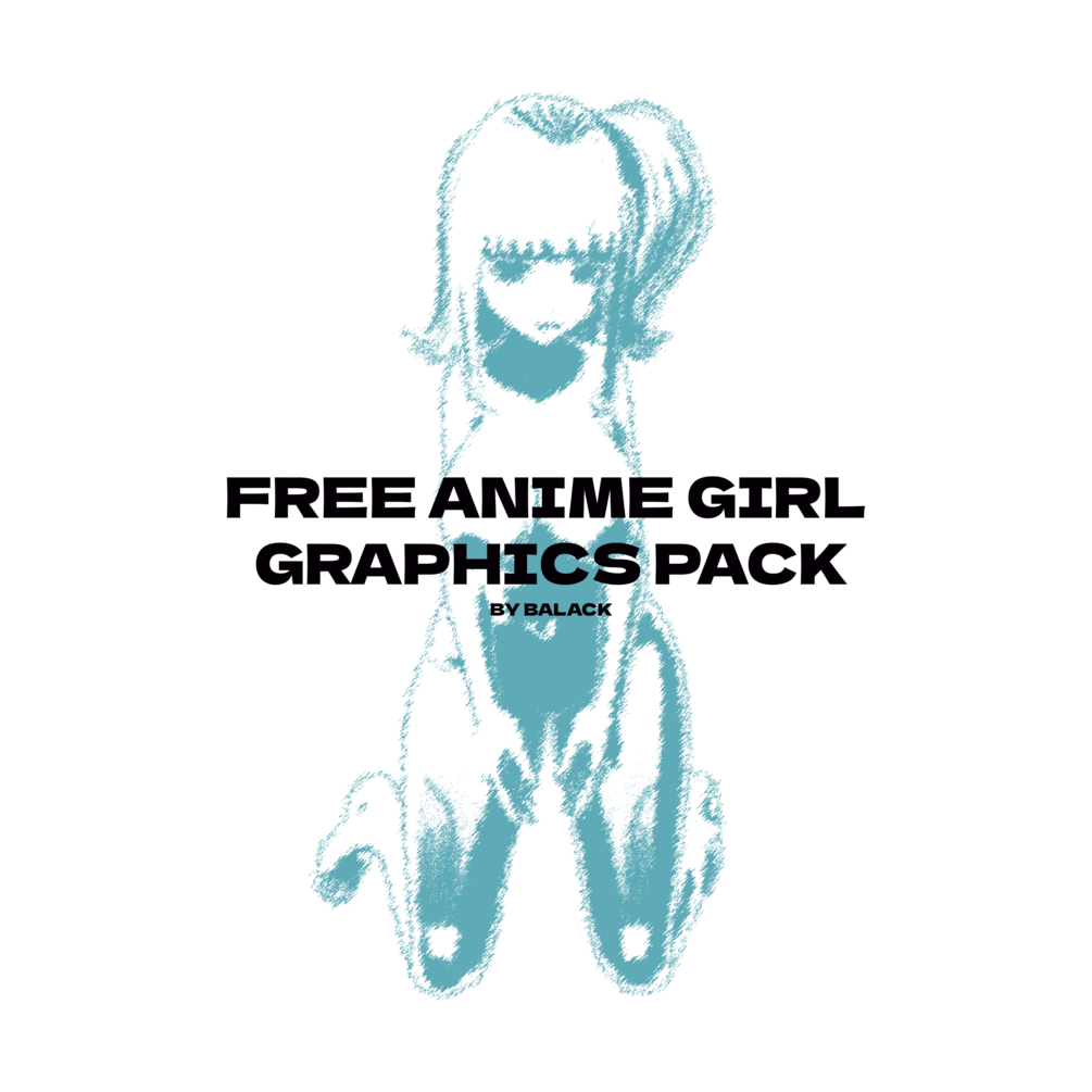 FREE ANIME GIRL GRAPHICS PACK