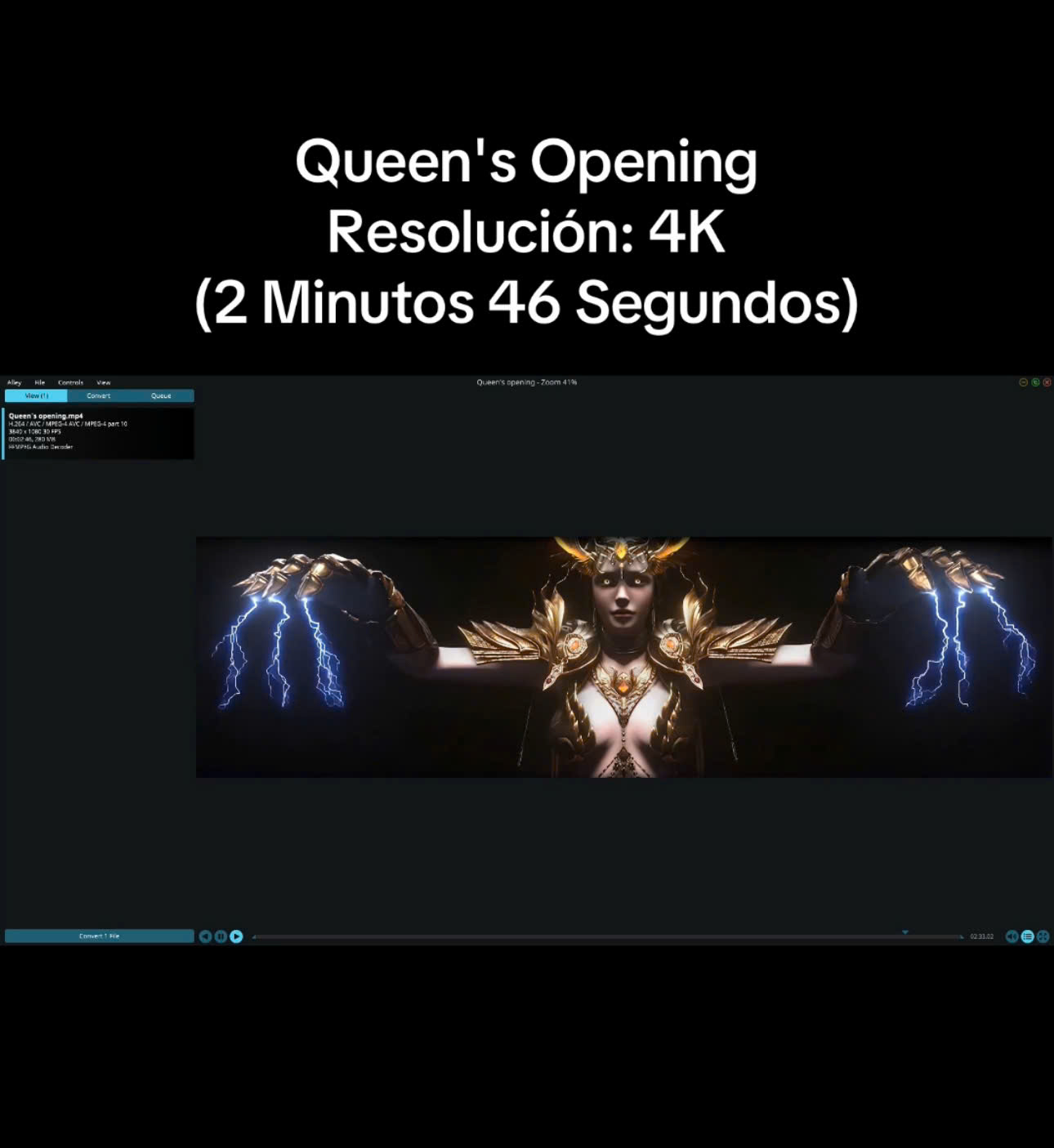 Queen Opening 4K