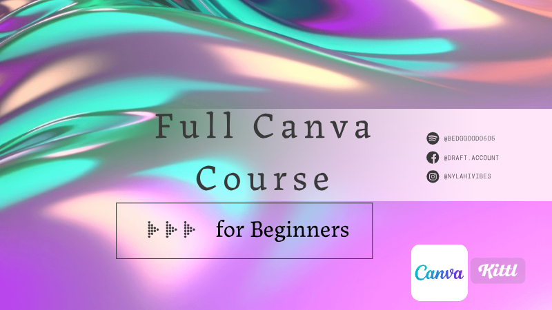 Canva Course for beginner's