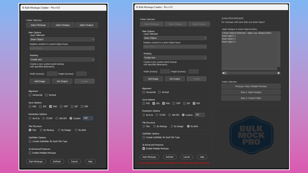Bulk Mockup Tool - Stunning Designs in Just Minutes!