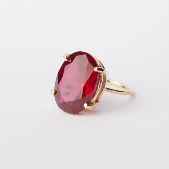 Natural Ruby Ring Birthstone ring
