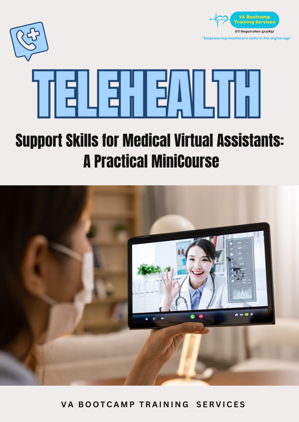 Telehealth: Support Skills for Medical Virtual Assistants (Ebook)