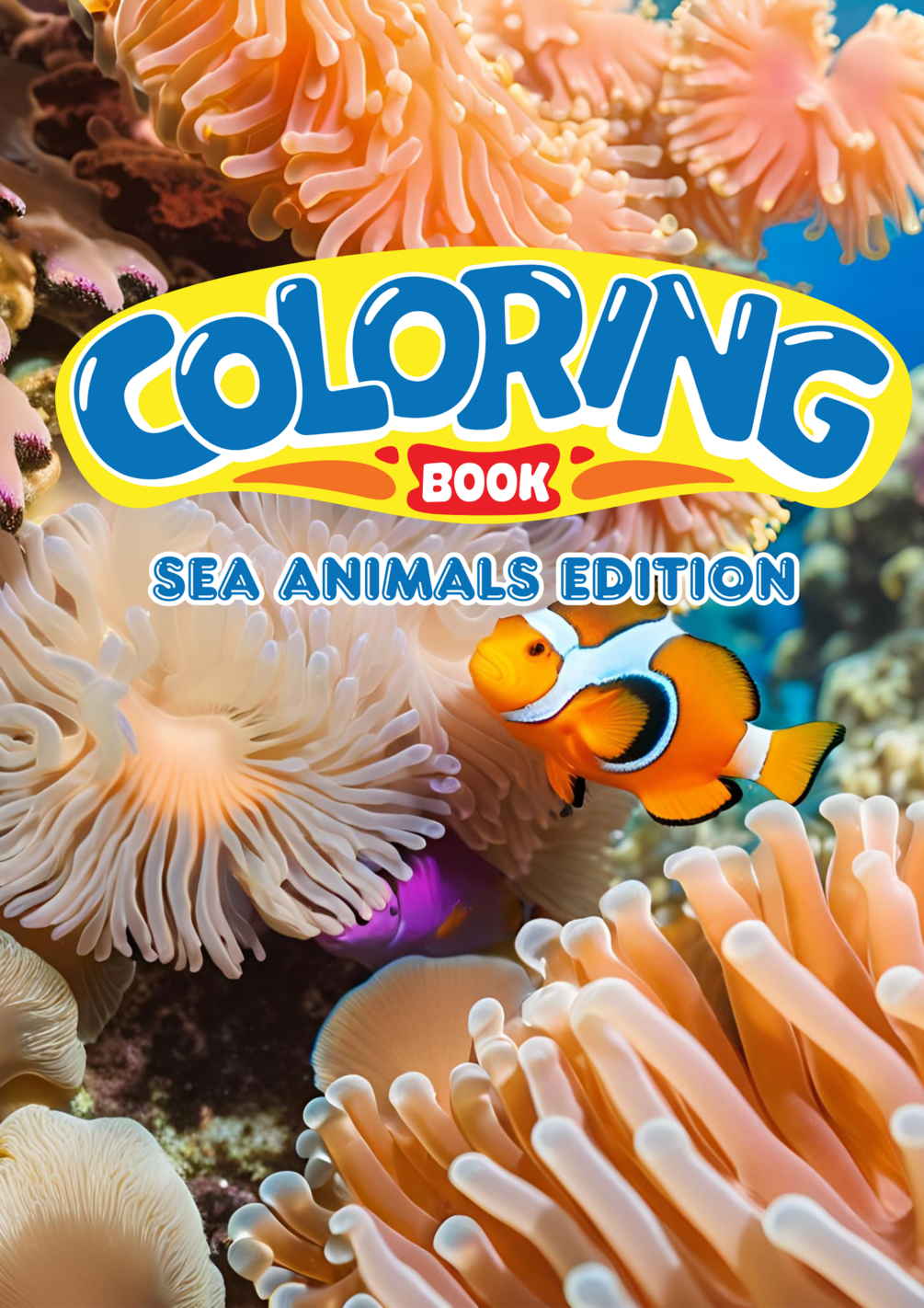 Coloring book Sea Animals Edition