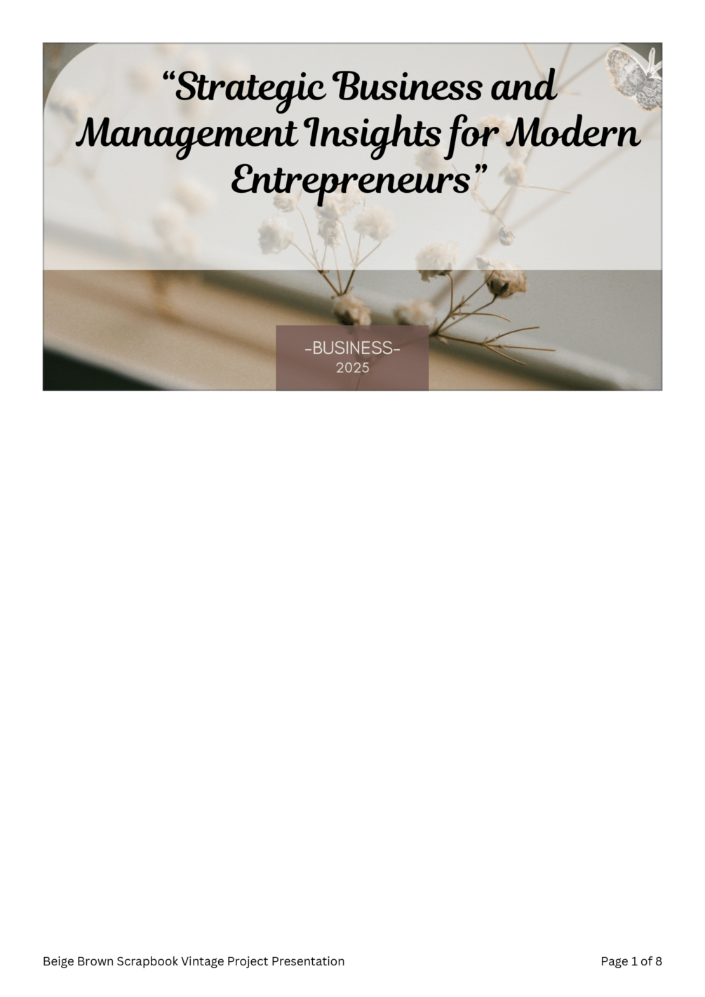 E-Book "Strategic Business and Management Insights For Modern ...