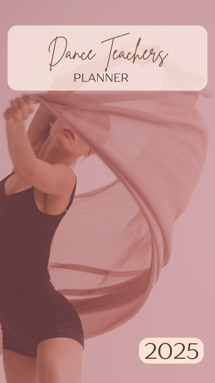 Dance Teacher Planner 2025 – Printable Choreography & Class Organizer