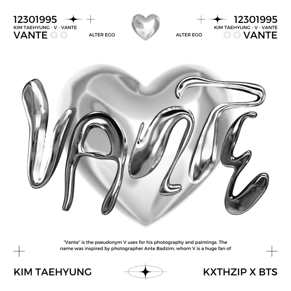 BTS Vante 'The Album' - Light Ver. | PRINTABLES
