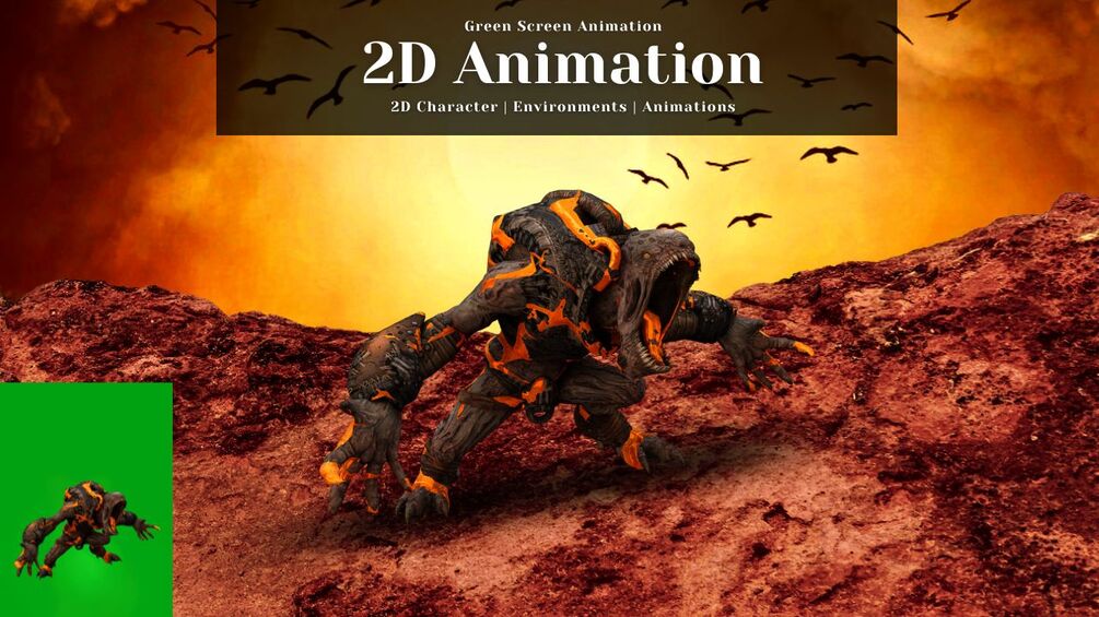 🎥 2D Green Screen Animation Pack: Level Up Your Videos Today! 🌟