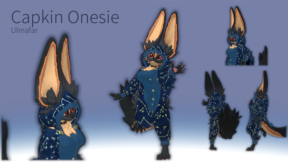 Capkin Sleepy Onesie -Snuggle up within the Stars of Somna!