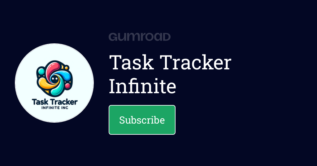 Task Tracker Infinite
