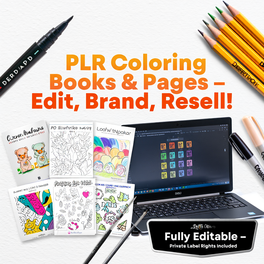 PLR Coloring Books and Pages-FREE